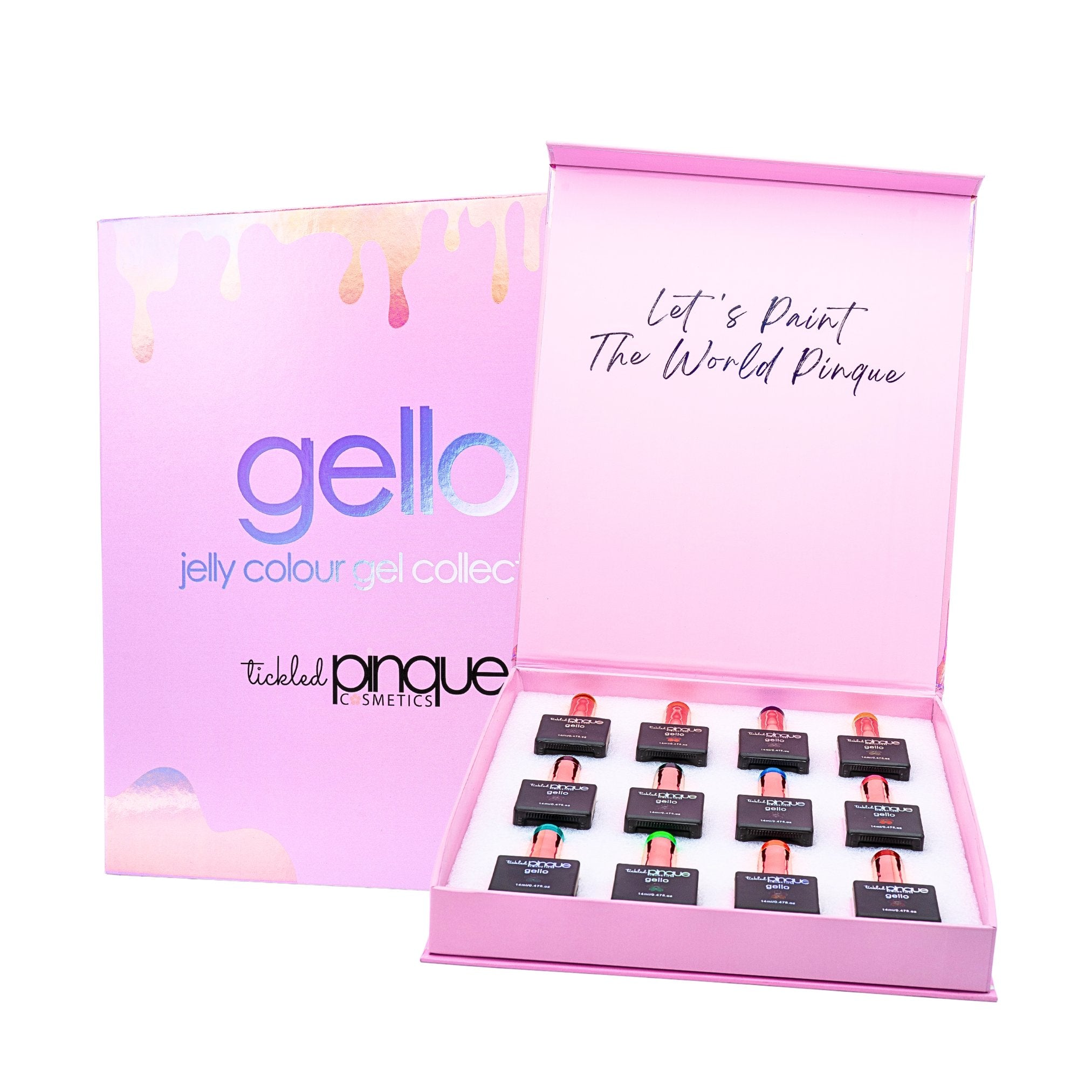 Gello Colour Gels – Tickled Pinque Cosmetics