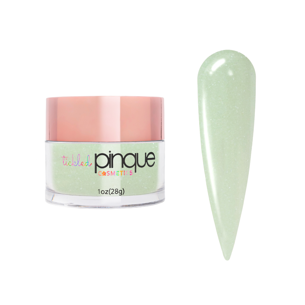 Coloured Acrylic Powder • 107 • Crushed Kiwi – Tickled Pinque Cosmetics