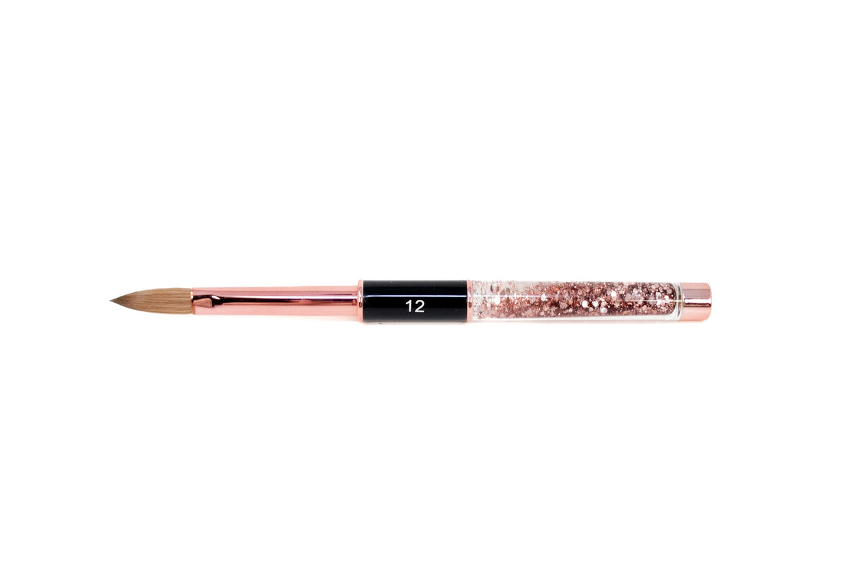Signature Crimped Acrylic Brush – Tickled Pinque Cosmetics